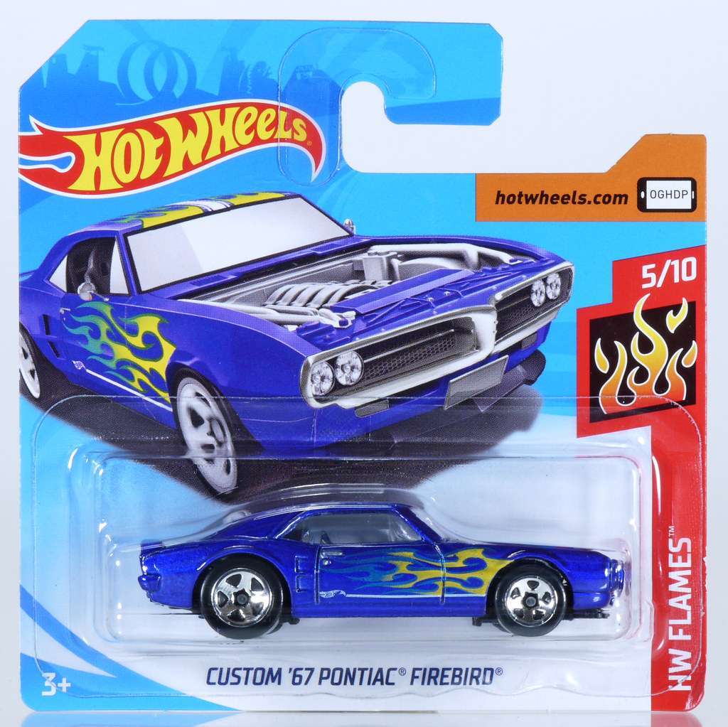 Custom '67 Pontiac Firebird (sötétkék) - HW-Shop